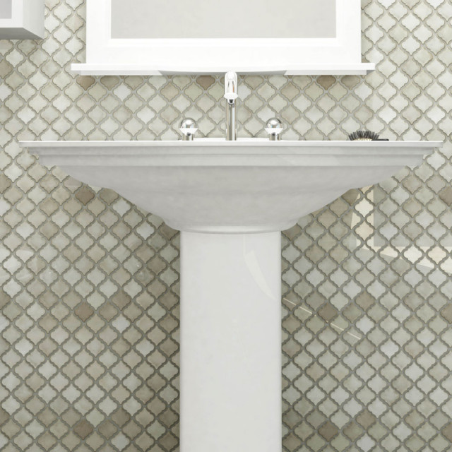 Hudson Tangier Porcelain Mosaic Floor and Wall Tile, Sample ...