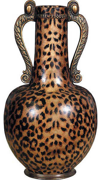 Leopard Print Vase - Vases - by World Of Decor