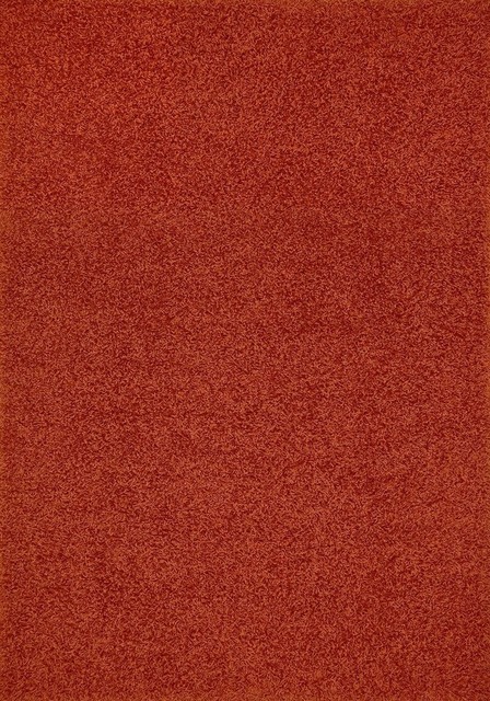 Our Space Collection Solid Color Area Rug, Rust - Contemporary - Area ...