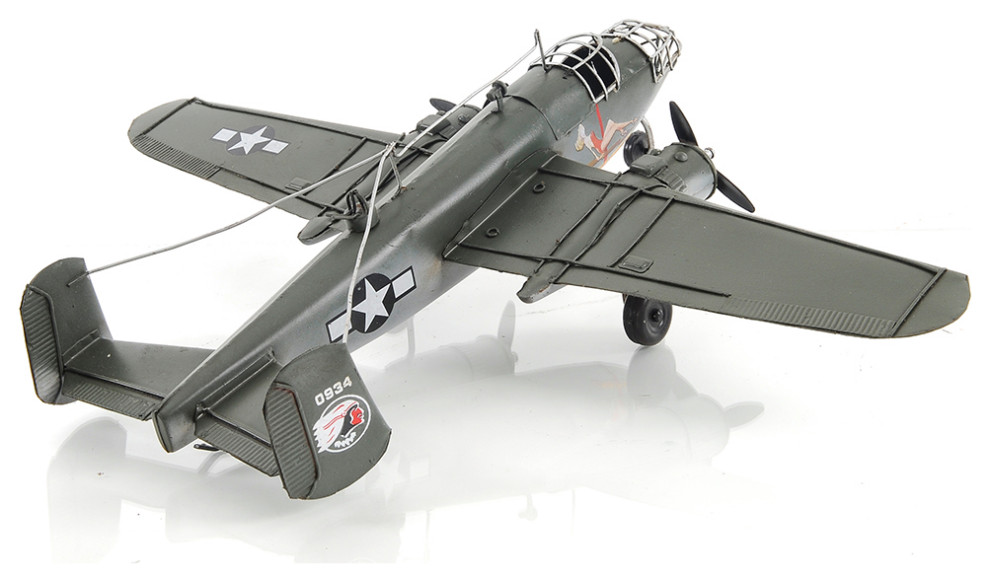 B-25 Mitchell Bomber Collectible Metal scale model Airplane ...