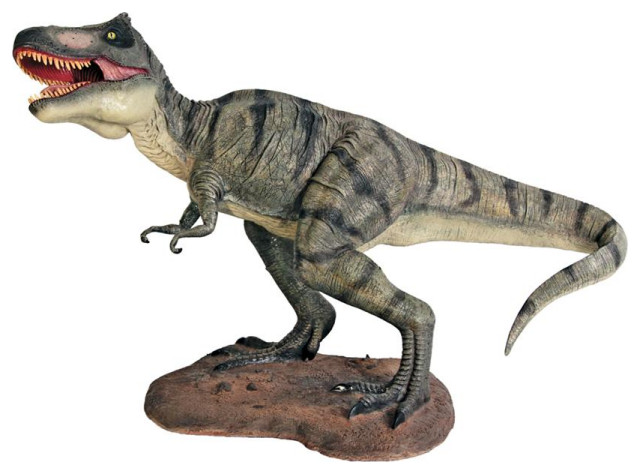 Design Toscano Scaled Tyrannosaurus Rex Statue - Contemporary - Garden ...