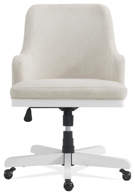 Finn Upholstered Desk Chair - Transitional - Office Chairs - by ...