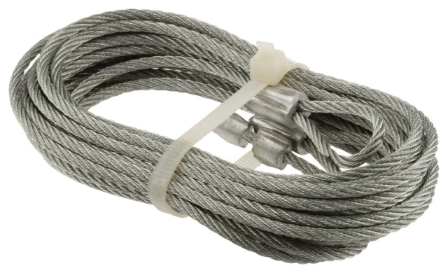 Torsion Spring Cable Set, 3/32"x8' 6" - Garage Doors And Openers - by ...