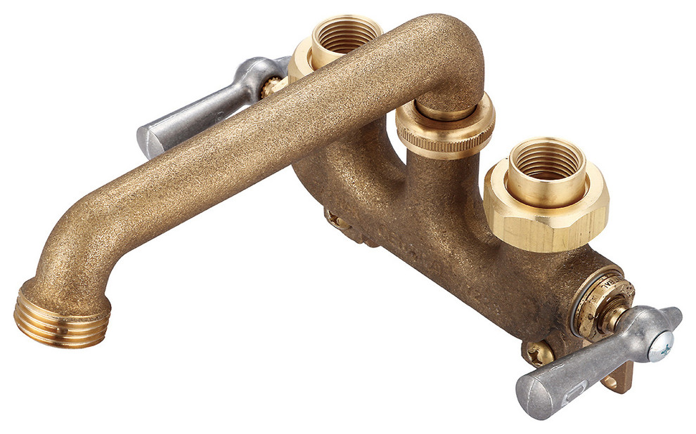 Central Brass Two Handle Laundry Faucet - Transitional - Utility Sink ...