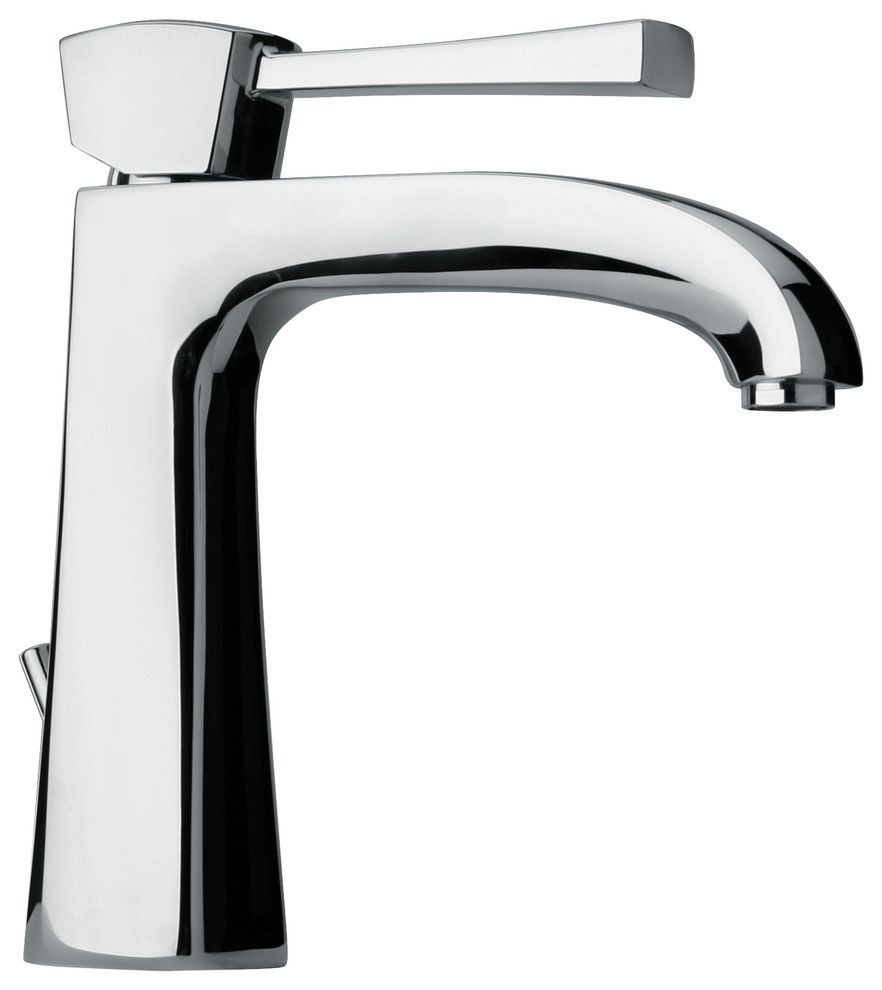 Lady Single Handle Lavatory Faucet With Lever Handle, Chrome ...