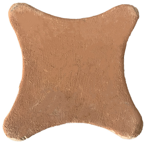 Handcrafted Terracotta Circle and Diamond, Set of 20 Tiles ...