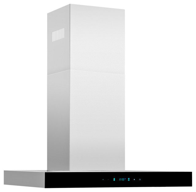 Blue Ocean 30" RHKE3 Stainless Steel Wall Mount Kitchen Range Hood ...