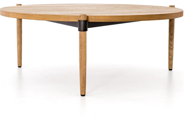 Holmes Coffee Table-Smoked Drift Oak - Midcentury - Coffee Tables - by ...