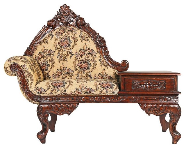 Victorian Style Gossip Bench - Victorian - Upholstered Benches - by ...