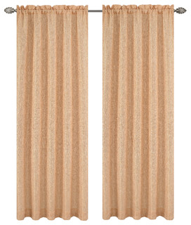 Tweed Drapery Curtain Panels - Contemporary - Curtains - by Urbanest ...