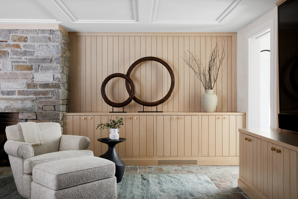 Layered and Luxe: Kitchen and Family Space Renovation - Transitional ...