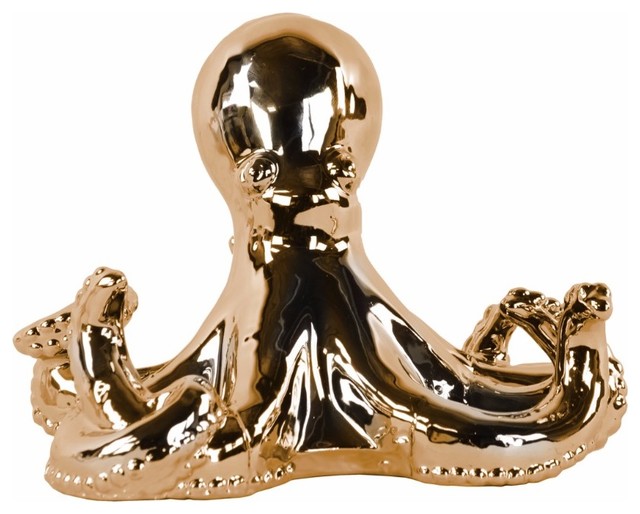 Octopus Figurine - Beach Style - Decorative Objects And Figurines - by ...