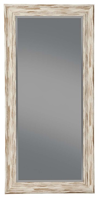 Farmhouse Style Full Length Leaner Mirror With Polystyrene Frame ...
