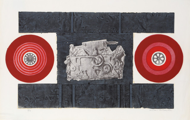 Two Circles II, Michael Rothenstein, 35x22.5 - Contemporary - Fine Art ...