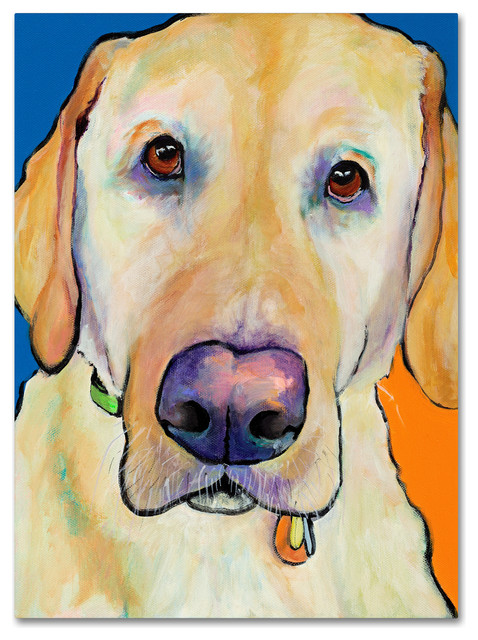 Pat Saunders-White 'Spencer copy' Canvas Art, 35"x 47" - Contemporary ...