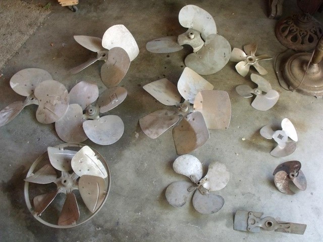 Ideas for metal fan blades???