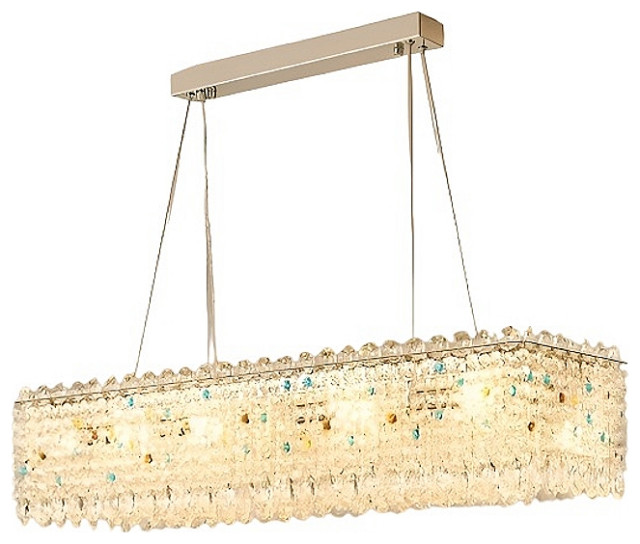 Shiny Diamond Modern Luxury Crystal Chandelier - Contemporary - Kitchen ...