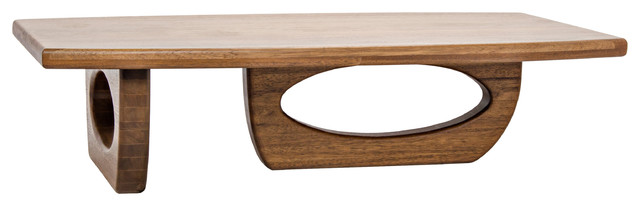 Douglas Coffee Table, Dark Walnut - Transitional - Coffee Tables - by ...