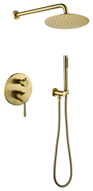 Pressure Balanced Complete Shower System With Rough-In Valve ...