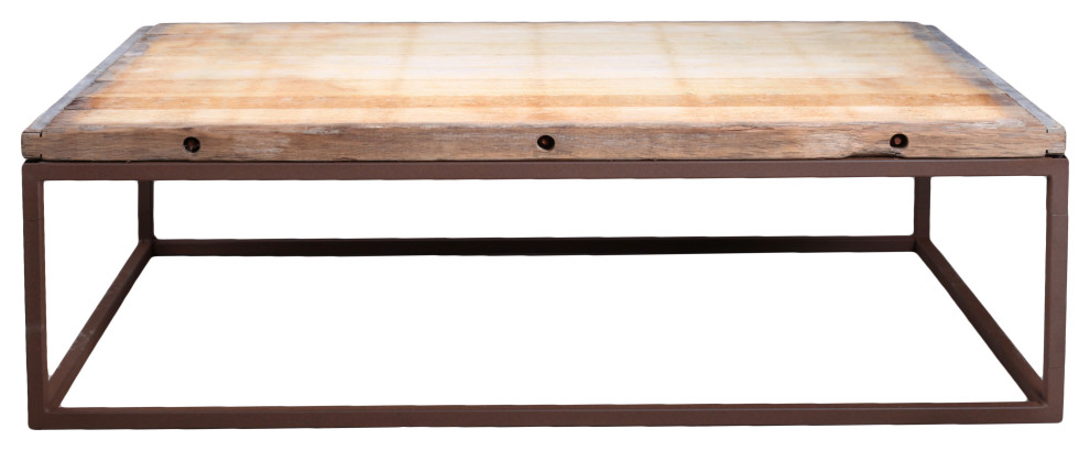 Brickmaker Coffee Table, Grande - Industrial - Coffee Tables - by BoBo ...