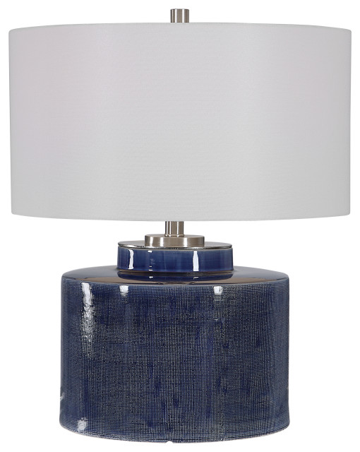 Uttermost Monterey Blue Table Lamp - Contemporary - Table Lamps - by ...