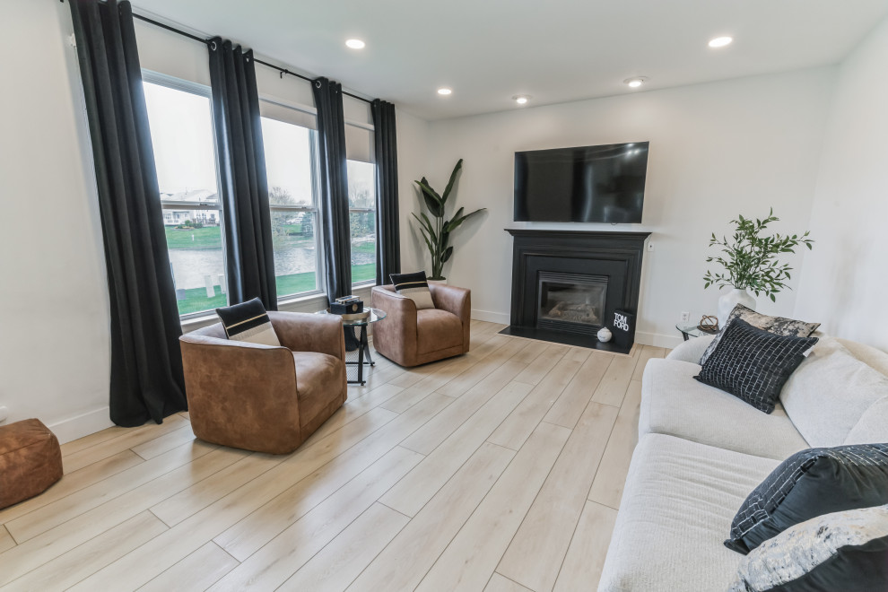 Lato Signature | Modin Rigid LVP Collection Modern Customer Space | MI ...