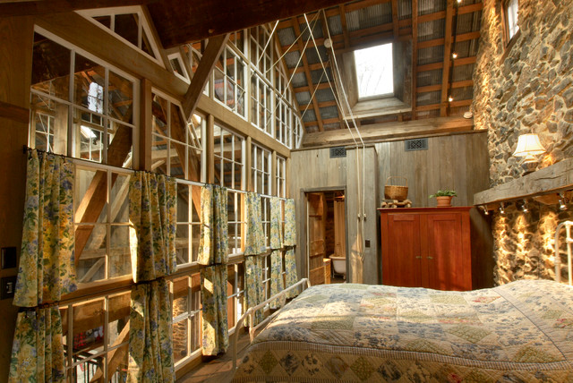 Repurposed Tobacco Barn-Honeybrook, PA - Rustic - Bedroom ...