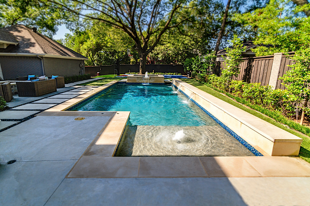 Formal Pool Designs Plano, Dallas, Highland Park - Pool - Dallas - by ...