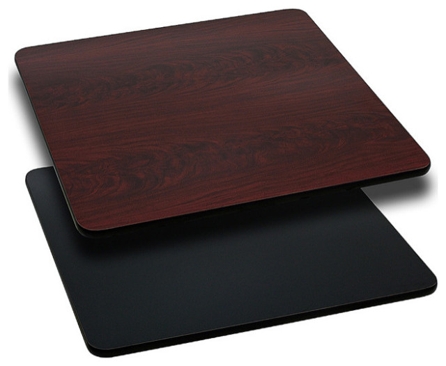 30" Square Table Top With Reversible Laminate Top - Contemporary ...