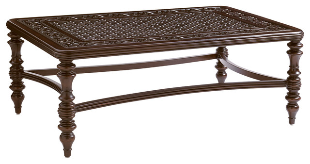 Rectangular Cocktail Table - Traditional - Outdoor Coffee Tables - by ...