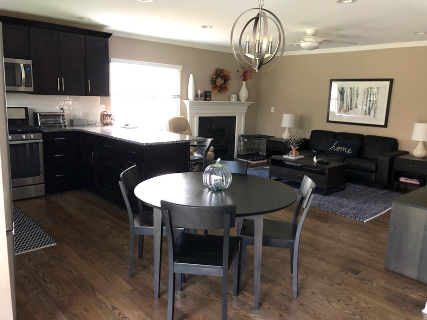 Traditional Main Floor Renovation with Modern Touches - Traditional ...