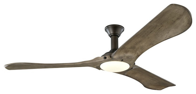 Monte Carlo Fan Company Minimalist Max Ceiling Fan, Aged Pewter ...