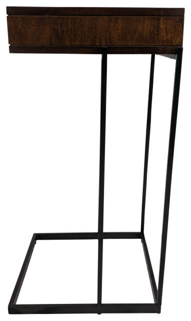 Aurora Accent Table - Industrial - Side Tables And End Tables - by Carolina Living | Houzz