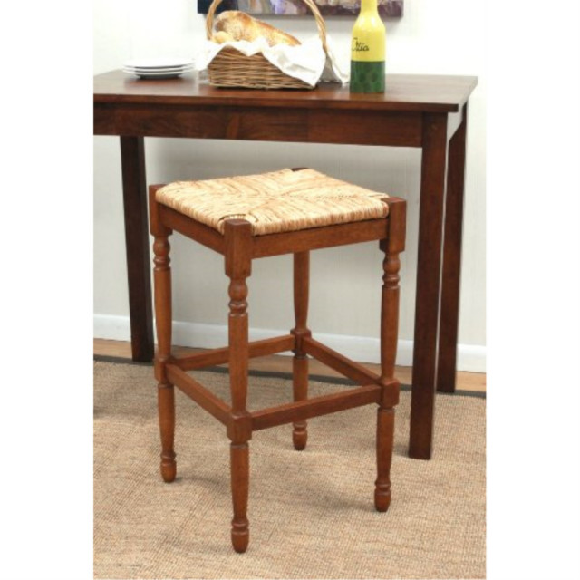 French Country Bar Stool - Beach Style - Bar Stools And Counter Stools ...