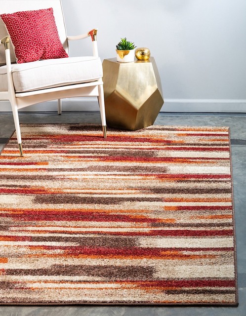Contemporary Harvest Area Rug, 2'x6' Runner - Contemporary - Hall And ...