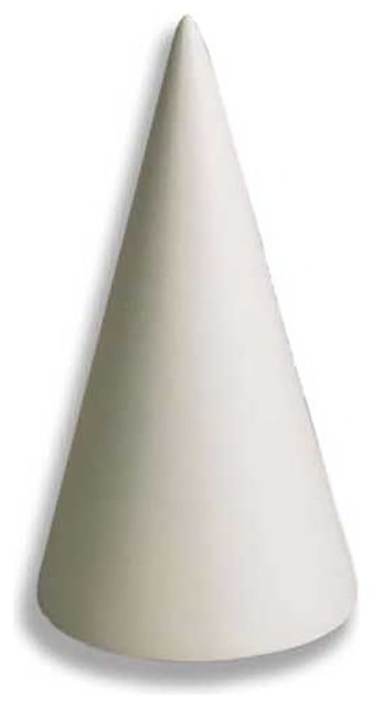 Cone, Drawing Casts Geometric Shapes - Contemporary - Garden Statues ...