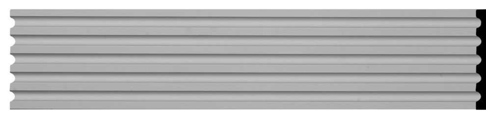 Fluted Casing, 5 1/8"W x 78 3/4"H x 5/8"D - Traditional - Molding And ...