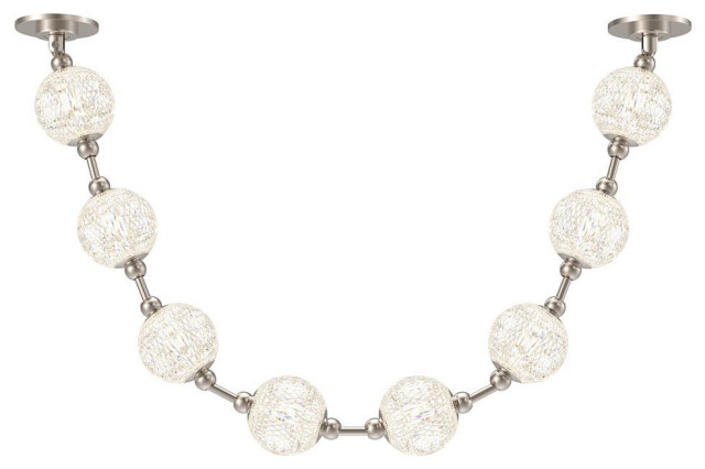 Marni 8 Sphere Remote Driver Pendant, 8 x 38W, LED - Contemporary ...