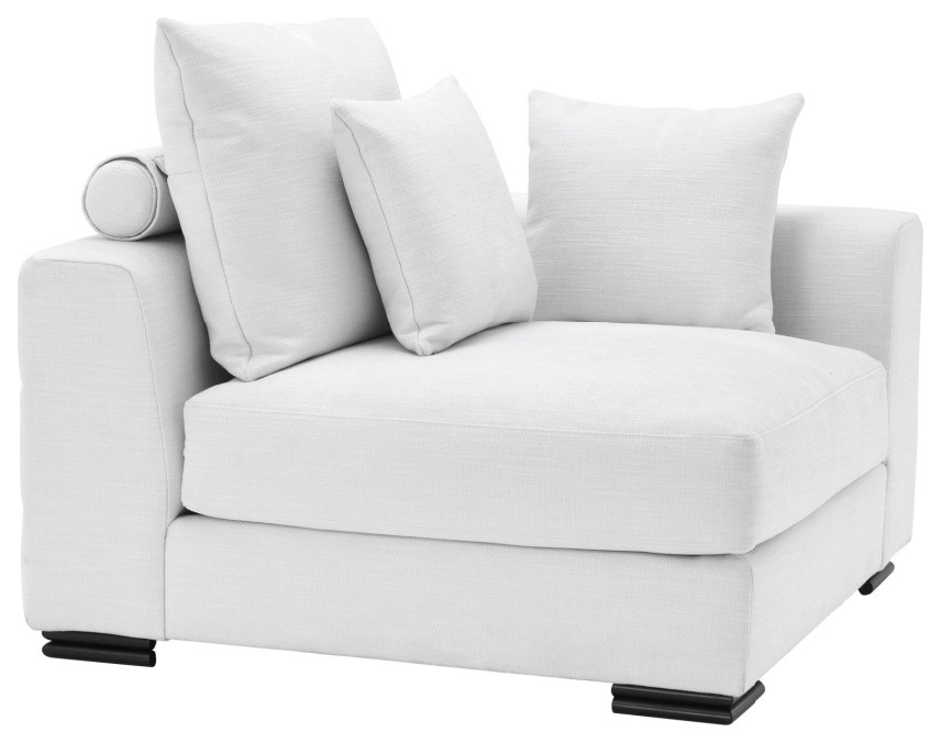 White Modern Modular Sofa | Eichholtz Clifford - Transitional ...