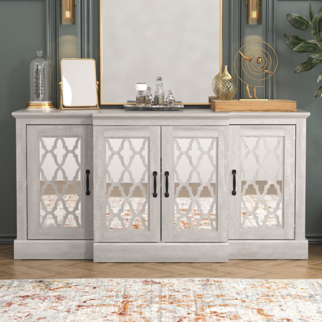 Heron Wide Accent Sideboard - Farmhouse - Buffets And Sideboards - by ...