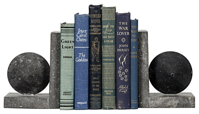 Marble Bookends - Contemporary - Bookends - by Sideboards and Things ...
