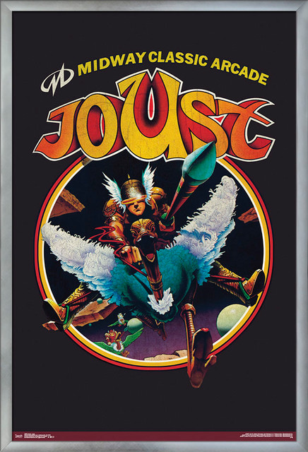 Joust Logo Poster, 24.25"x35.75" - Contemporary - Prints And Posters ...