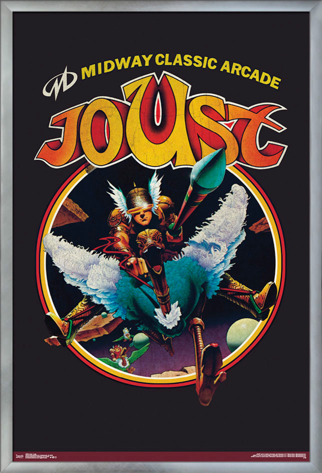 Joust Logo Poster, 24.25"x35.75" - Contemporary - Prints And Posters ...