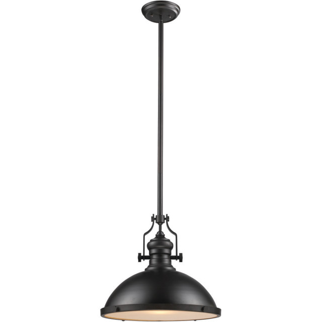 Chadwick 1 Light Pendant, Incandescent - Traditional - Pendant Lighting ...