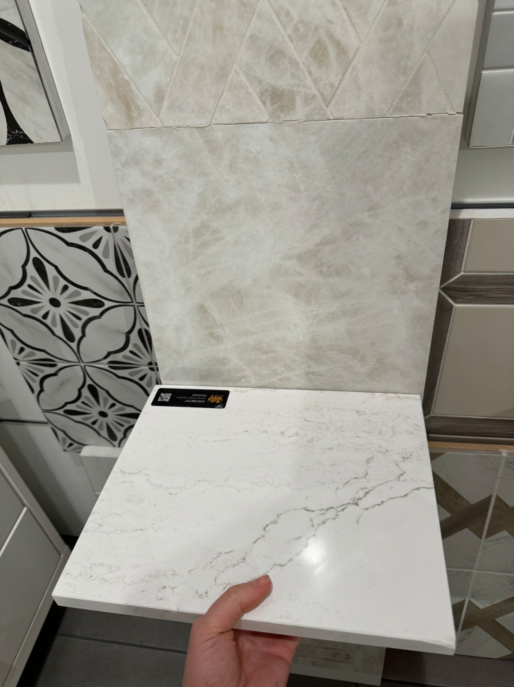 Please help me find a large format tile backsplash for kitchen