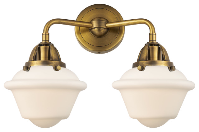 288-2W-SN-G531-LED 2 Light 15.5" Bath Vanity Light - Traditional ...