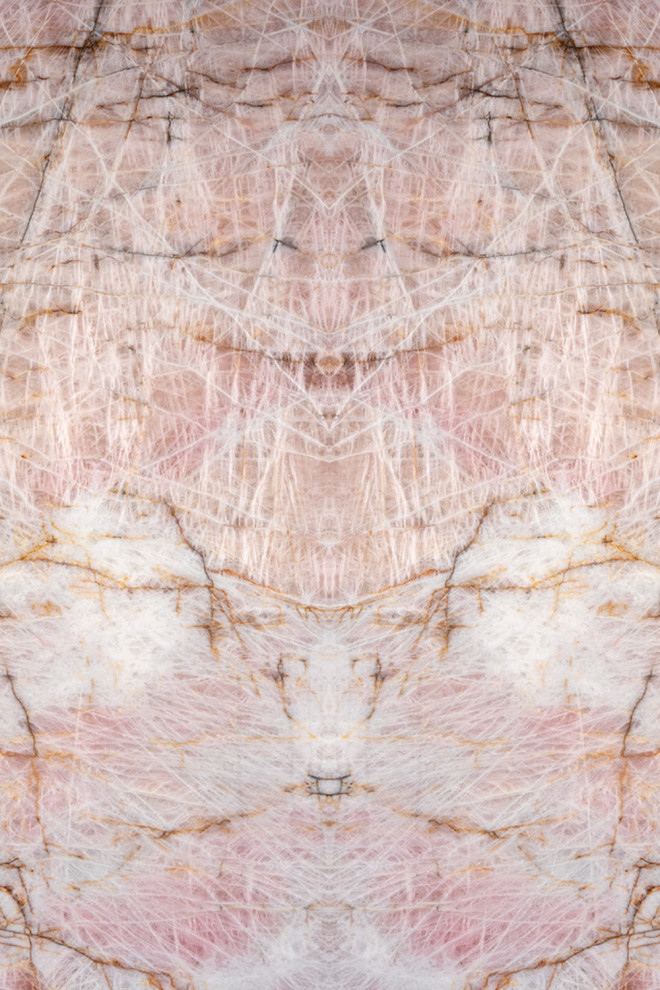 Pink Cristallo Quartzite Slab - Modern - Los Angeles - by Ollin Stone ...