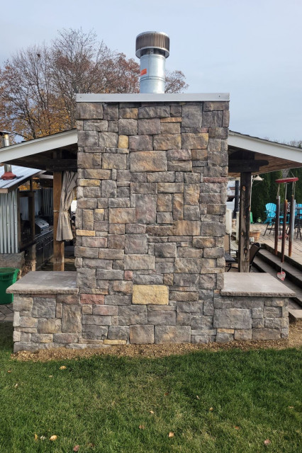 Hackett Stone, Kona, 50 Sq. Ft. Flats - Rustic - Siding And Stone ...