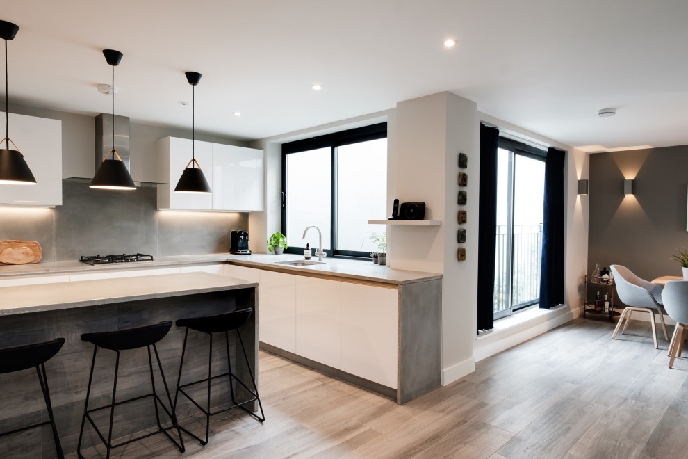 Modern House Refurbishment – Kentish Town, London - Modern - Kitchen ...