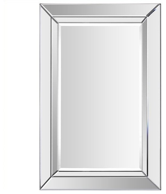 Aura Mirror, Vertical - Contemporary - Wall Mirrors - by Homesquare | Houzz